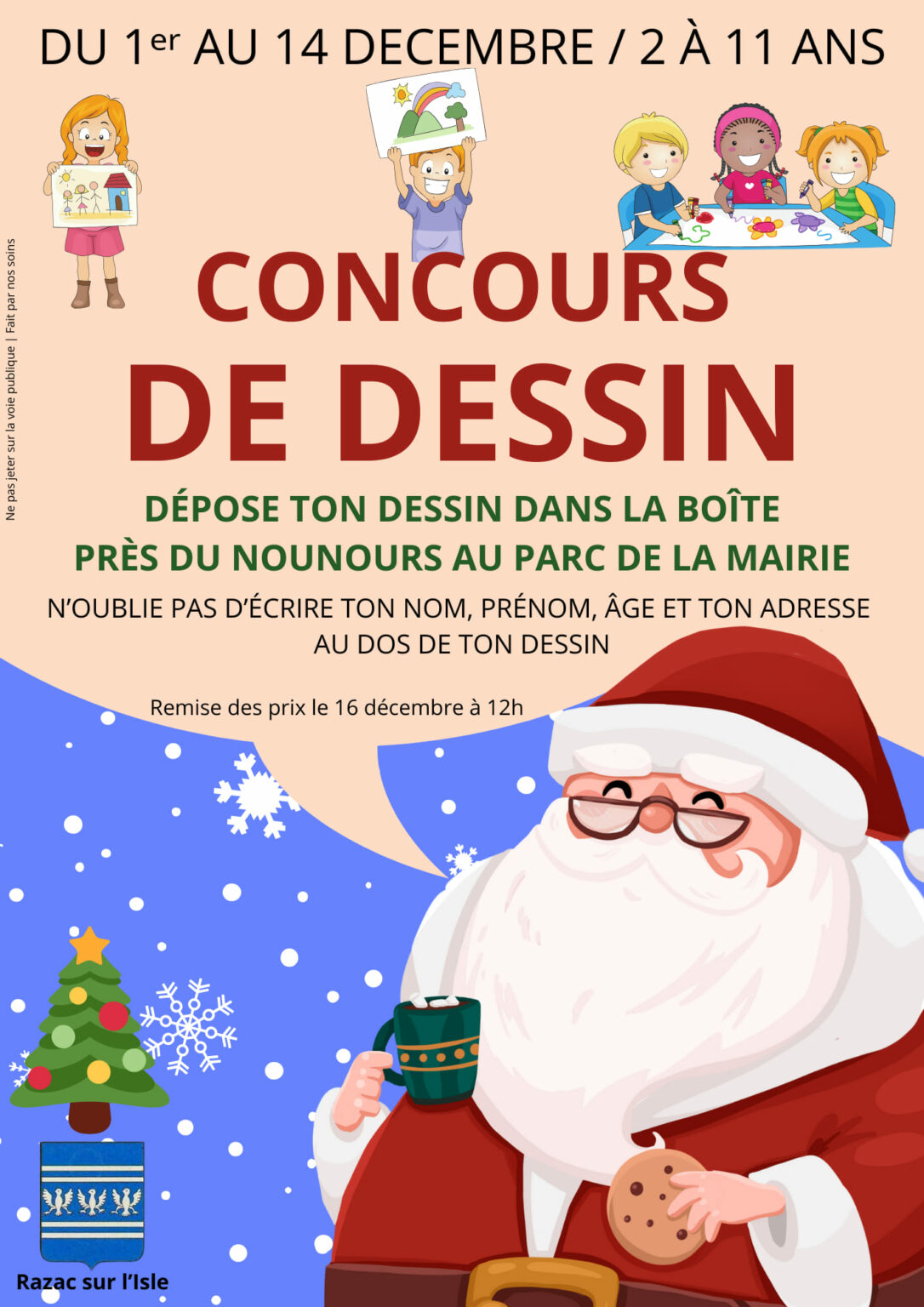 concours de dessin - Mairie de Razac sur l'Isle